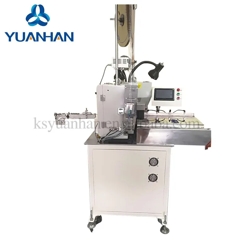 Fully Automatic Four Wire Single End Automatic Rj45 Crimping Machine ...