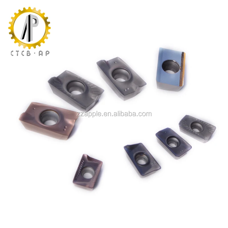 High Quality Tungsten Carbide Cnc Milling Inserts /miling Cutter Rpmw ...