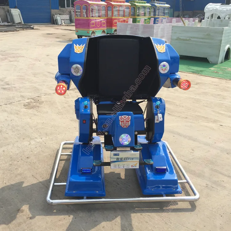 Hot Sale Portable Amusement Park Kidie Rides Kid Robot Kiddie Ride For ...