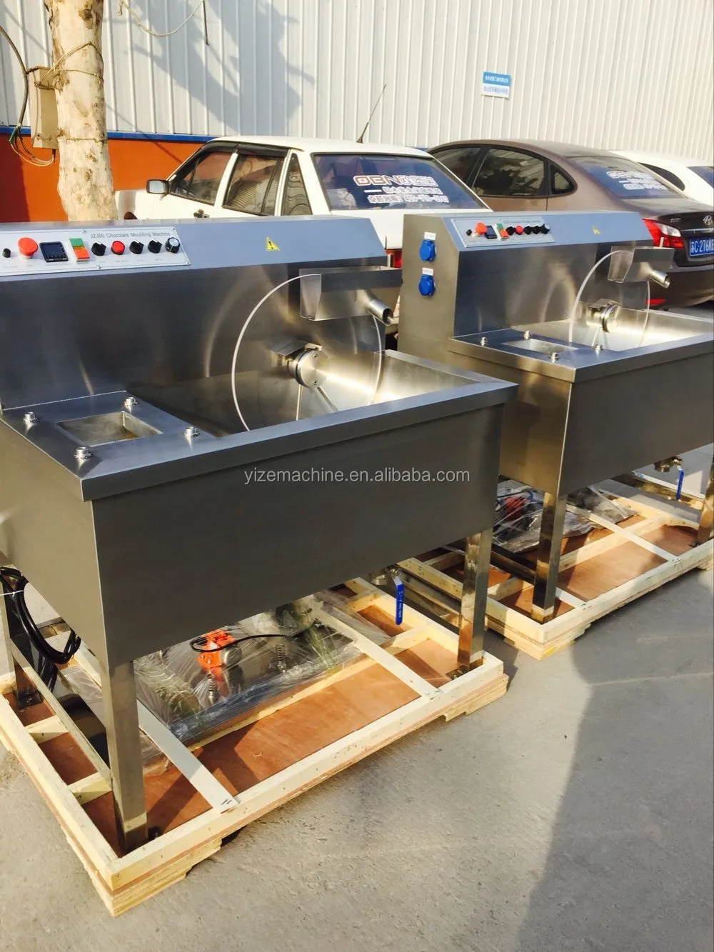 Commercial 8/15/30/60kg Chocolate Melting Tempering Pot Machine Price ...