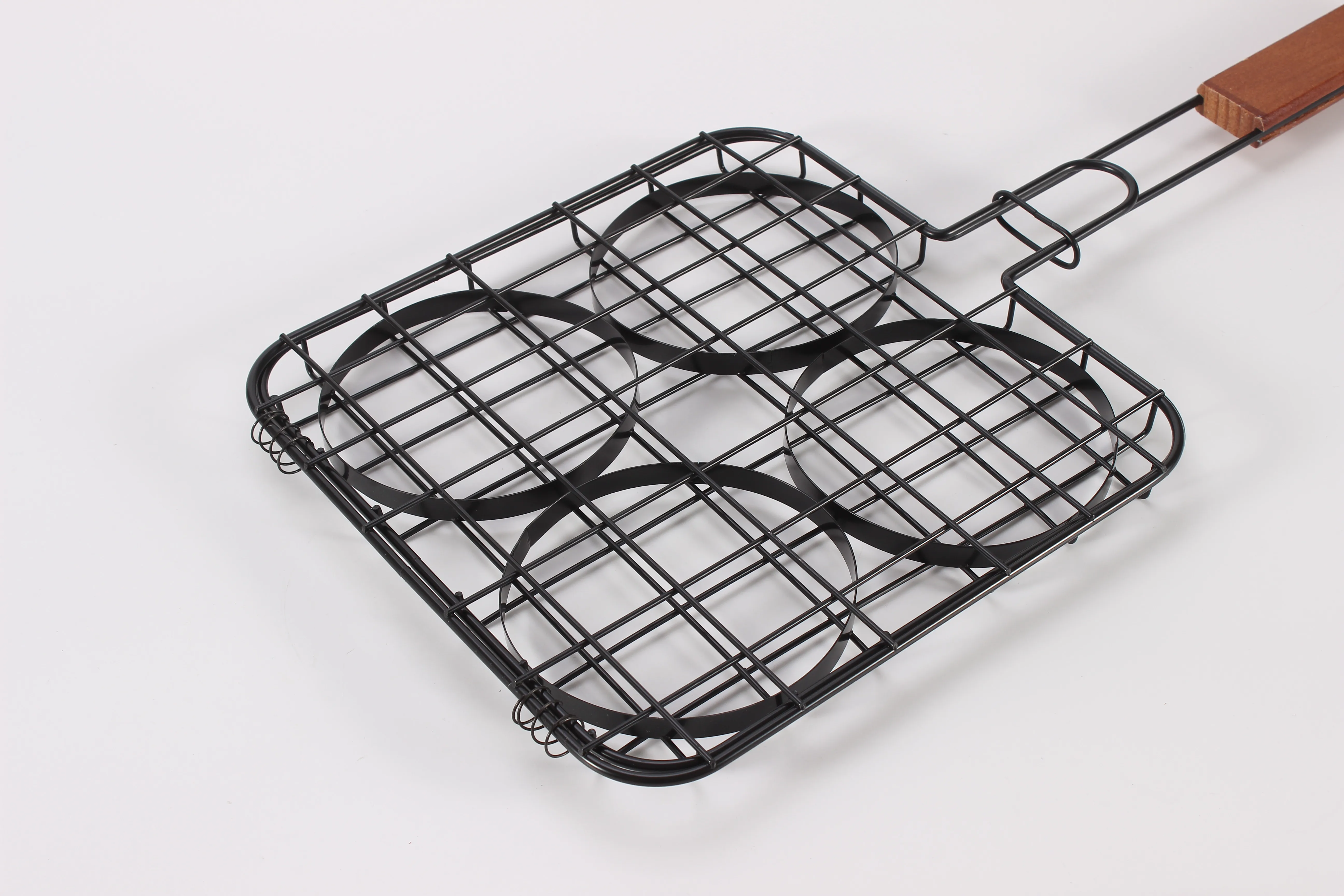 Hot Non-stick Small Bbq Grill Net Mini Burger Grill Basket Set Bbq ...