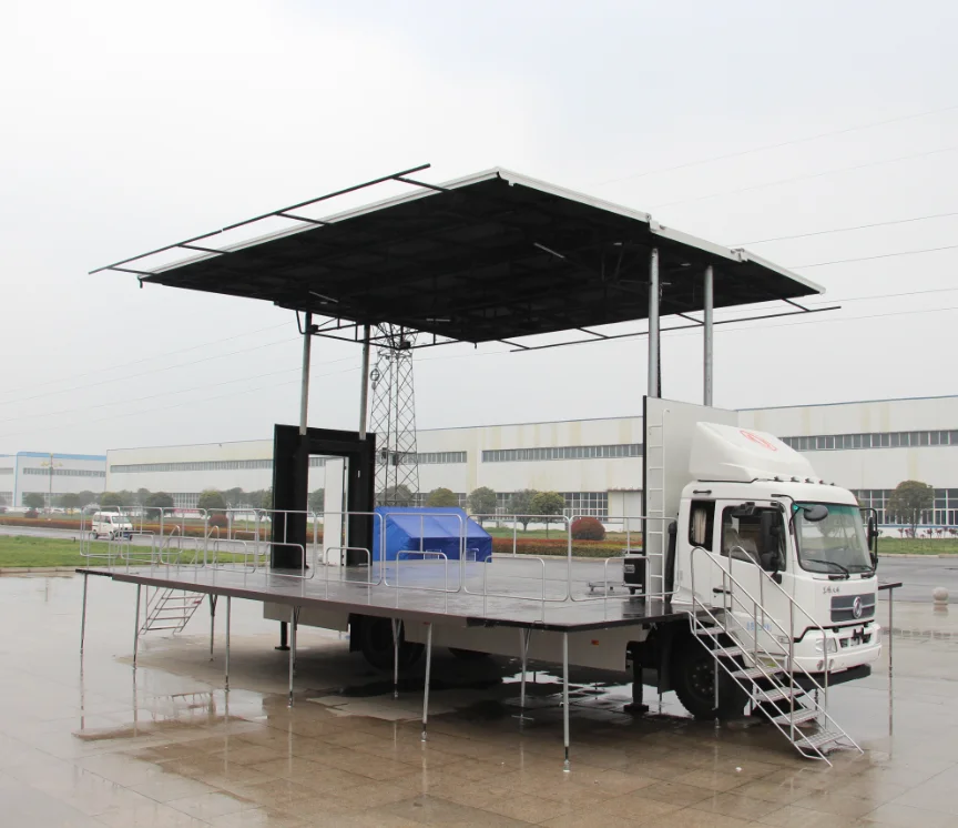 Stage /car Truck Mobile Stage Car For Roadshow With Expandable Wings ...