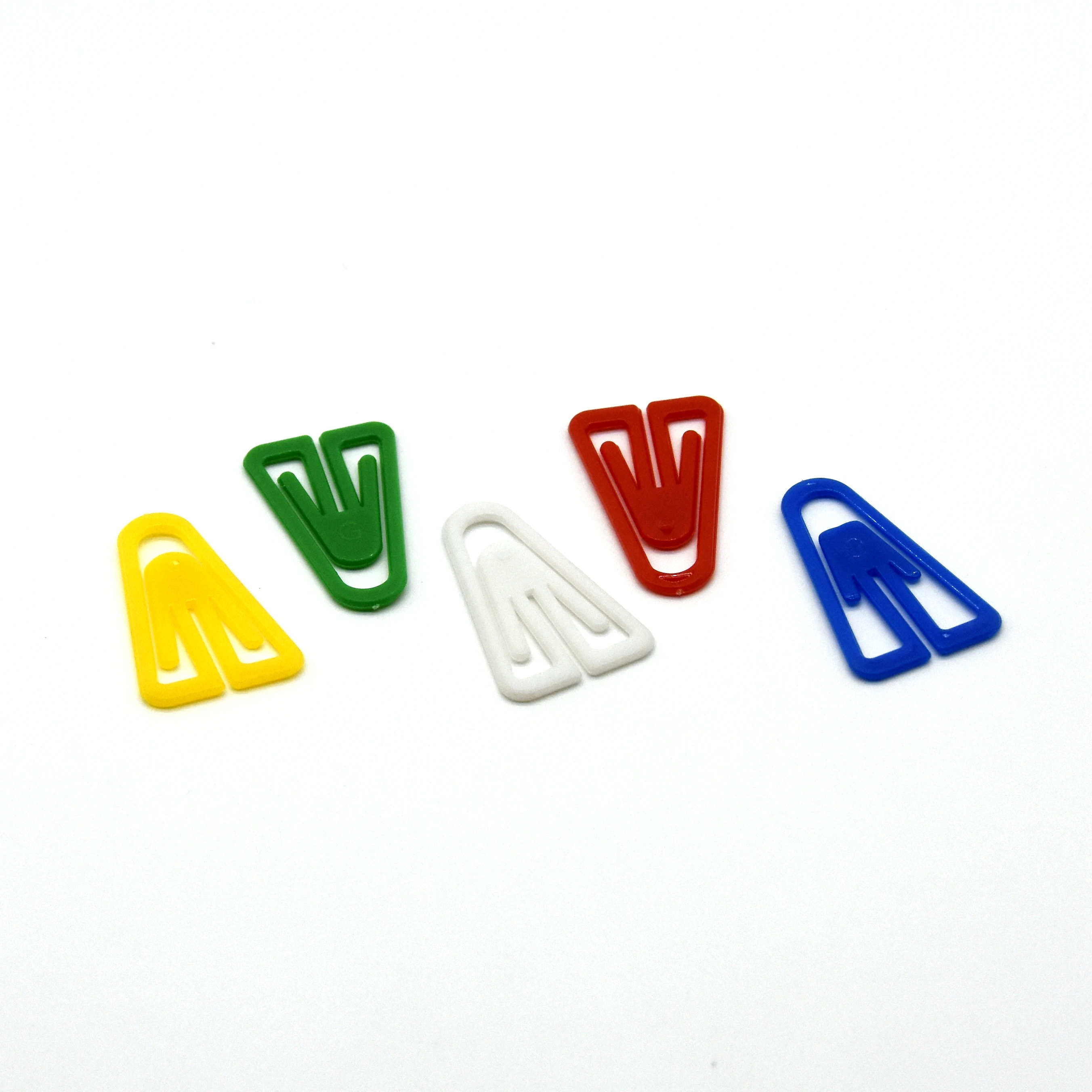 Office Unique Shaped Plastic Types Of Paper Clips - Buy Unique Paper ...