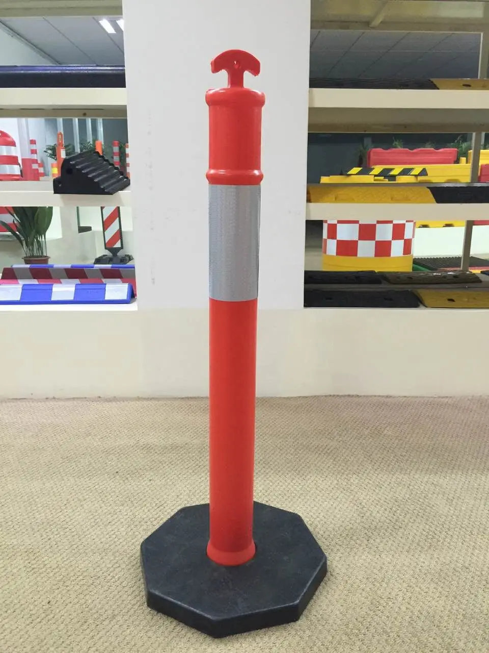 Plastic T-top Bollard Traffic Warning Post - Buy Warning Post,Traffic ...