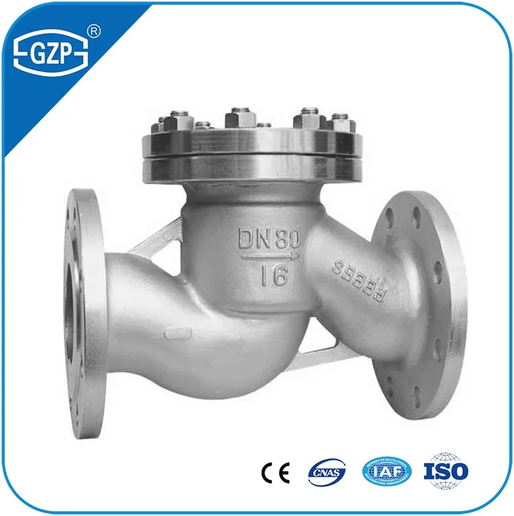 API ANSI PN16 PN25 PN40 PN64 Casting Stainless Steel Lift Check Valve