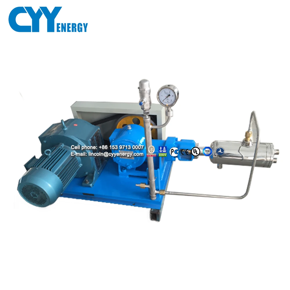 Cryogenic Liquid Piston Pump Transfer Pump Filling Pump For Lo2 Ln2 Lar ...