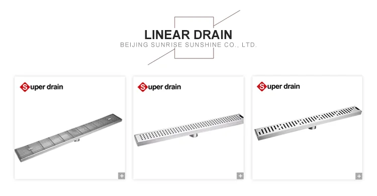 Square Linear Round Grid Triangle Drain Water Seal Style Drainage Port ...