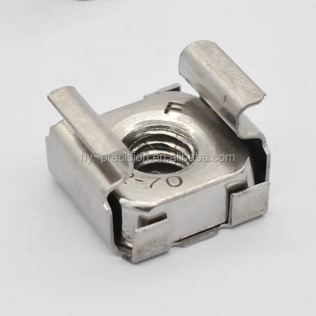 Stainless Steel Cage Nut - M4 M5 M6 M8 - ISO 9001 Certified