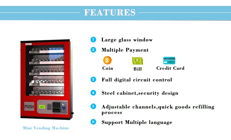 New Product Small Wall Mounted Coin Operated Pad Vending Machine ...