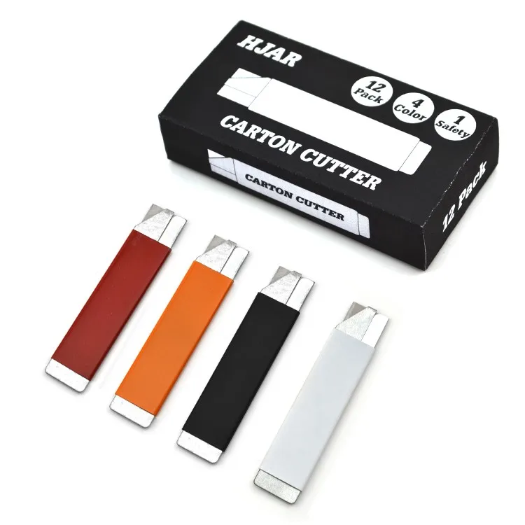 Safety Auto Retractable Box Cutter - Quick-Change Blade