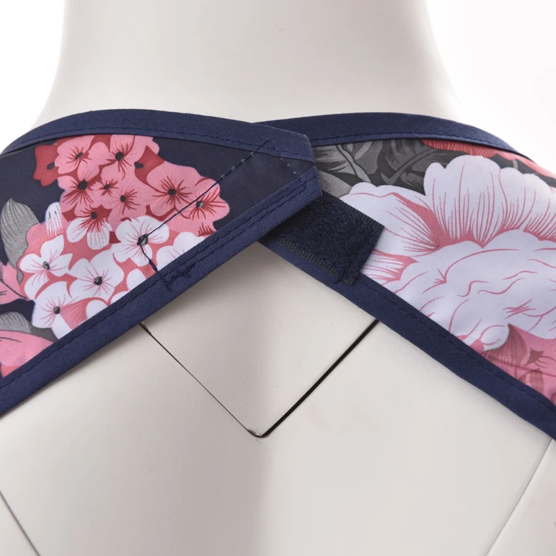 Plastic Adult Bib For Women With Floral Design Waterproofreusable And Washable Buy Adult Bib