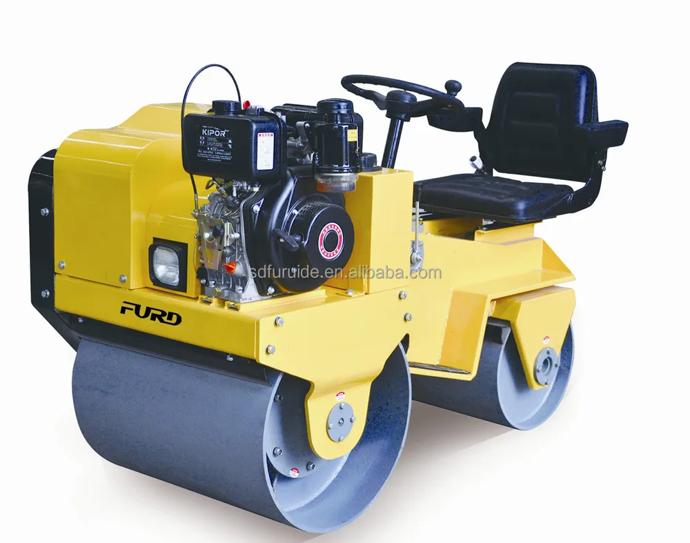 Ride On Baby Roller Compactor,Asphalt Compactor,Compact Double-drum ...