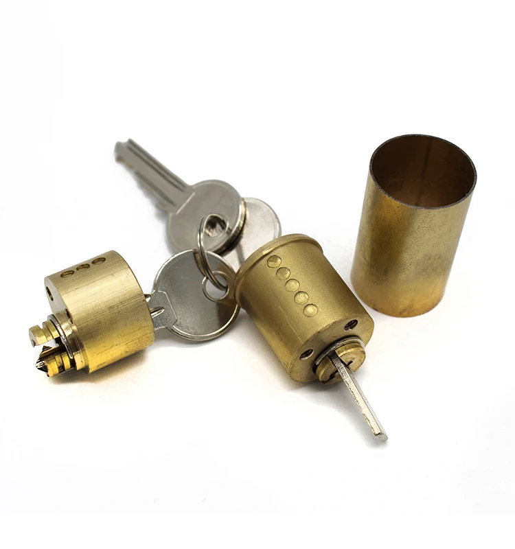 High Quality Euro Round Type Brass Mortise Lock Cylinder Types