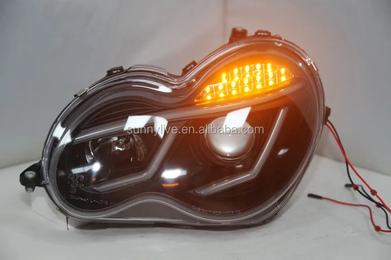 For Benz 2000-2007 Year W203 C63 C200 C230 C280 C300 Led Angel Eyes Led ...