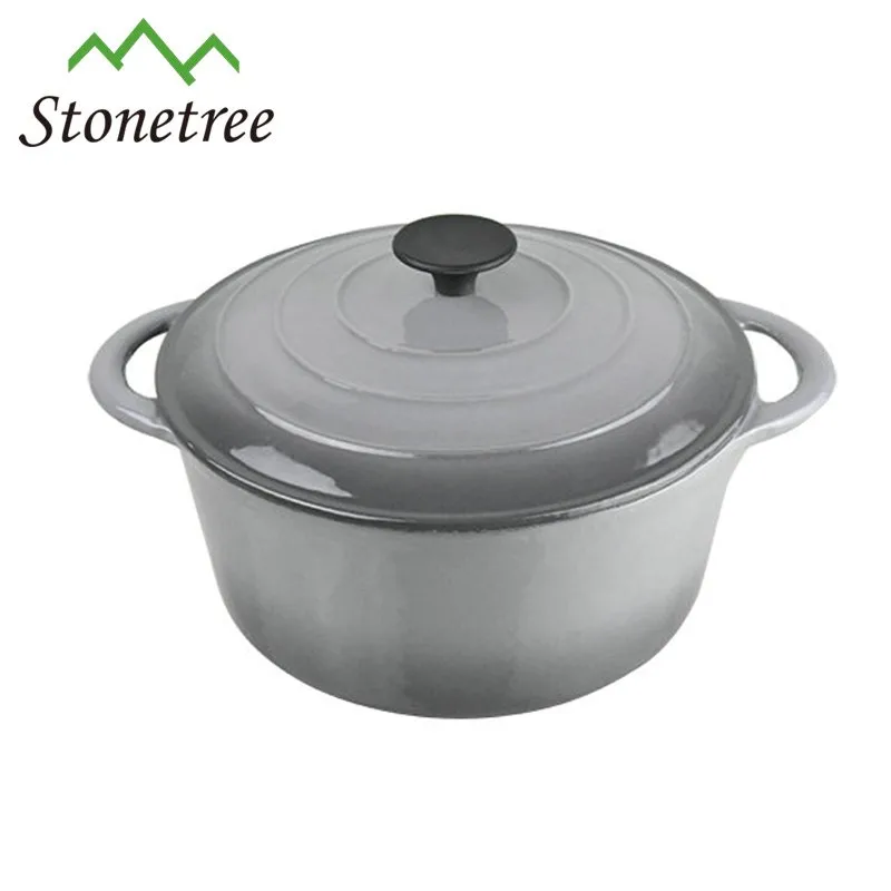 Grey Color Cast Iron Cookware Set 4pcs - Buy Cast Iron Cookware Set ...