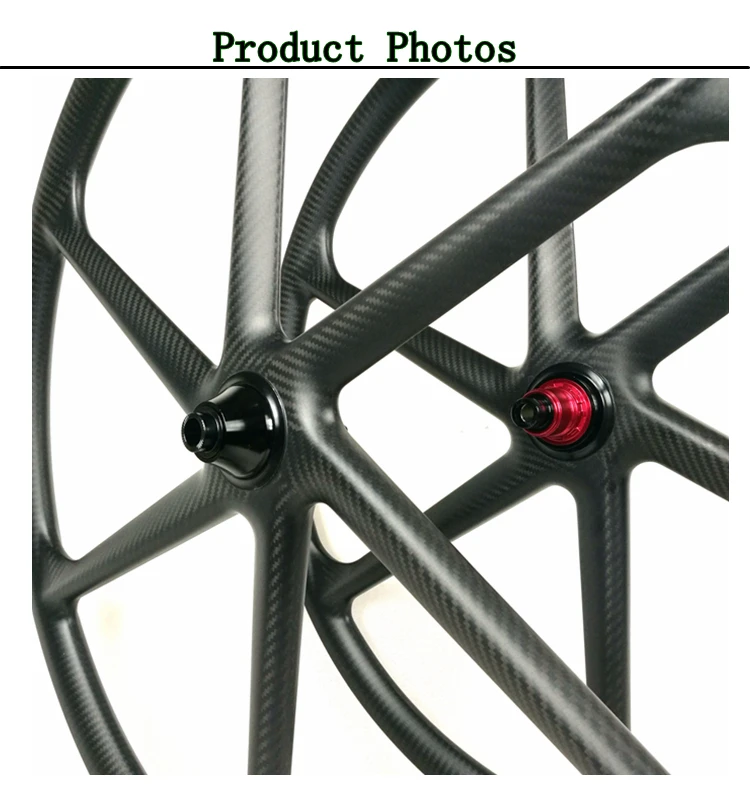 Synergy Carbon Wheelset 6 Spoke for Mountain Bikes