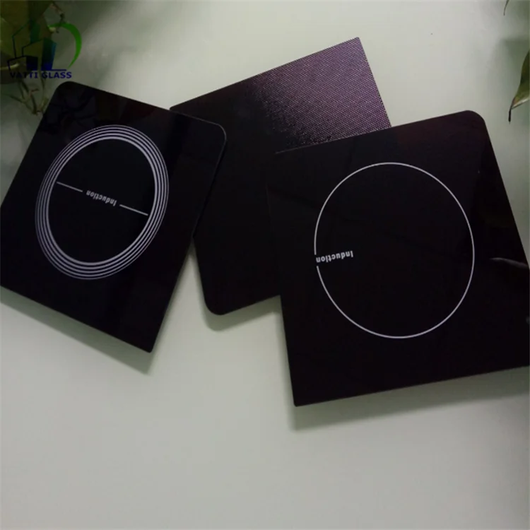 4mm Black Ceramic Glass Sheet for Induction Cooker - Vatti