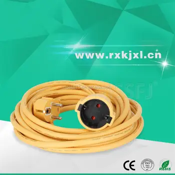European Standard/type Power Extension Cords Cable 50m 25m - Buy 50m ...