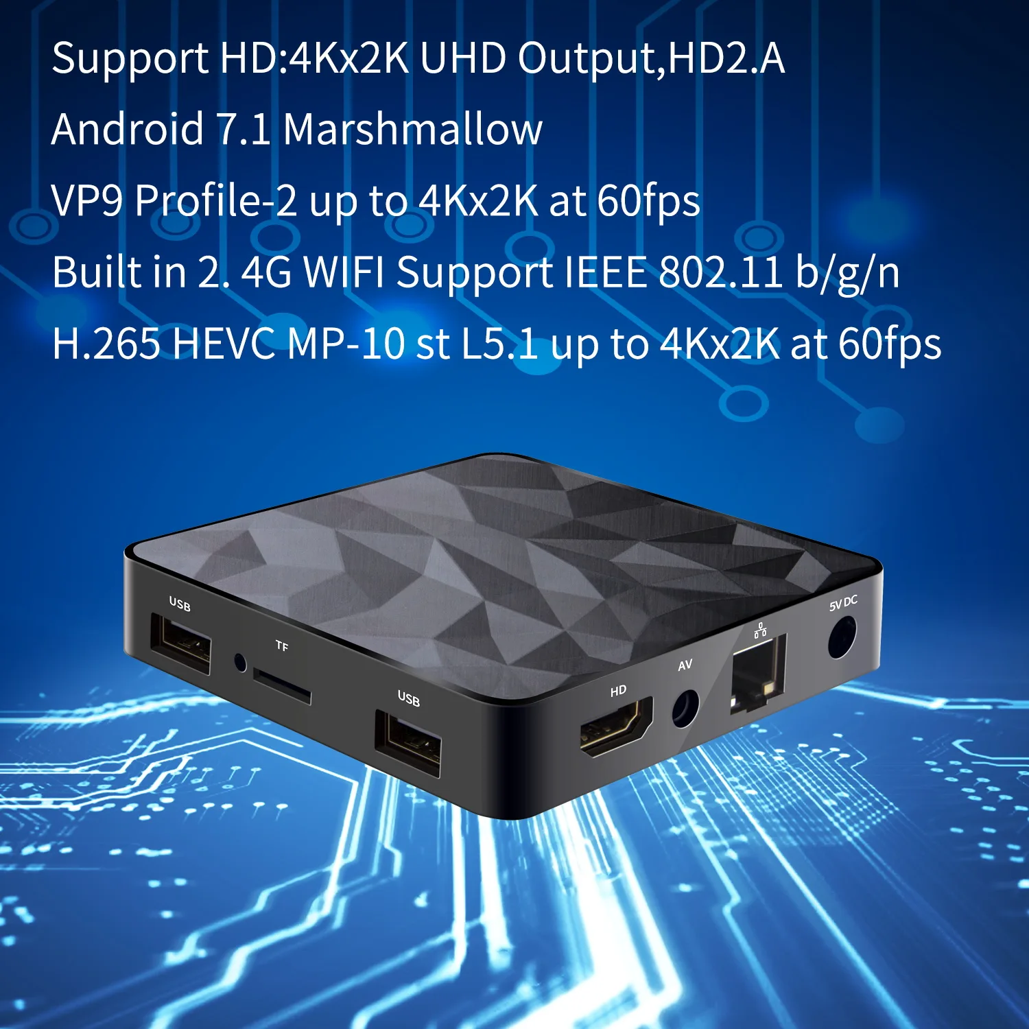 For Android Network Box Q96mini 1+8g S905w Network Machine Support ...