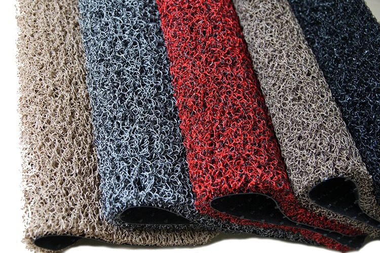 Factory Price Customized Pvc Coil Floor Mat In Roll With Spike Backing ...