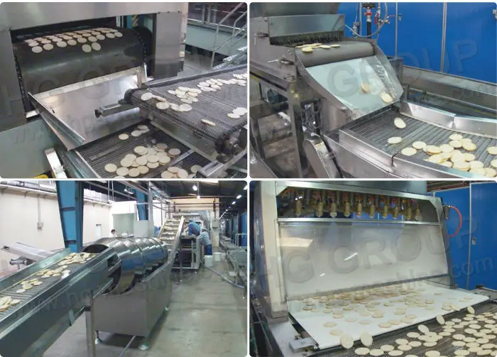 Rice Cracker Molding Machine Rice Cracker Processing Line Precision ...
