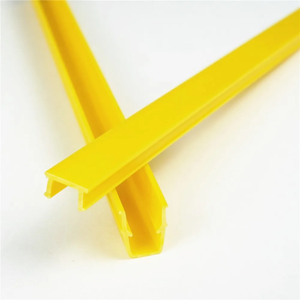 Best Selling U Channel Plastic Extrusion Curtain Track