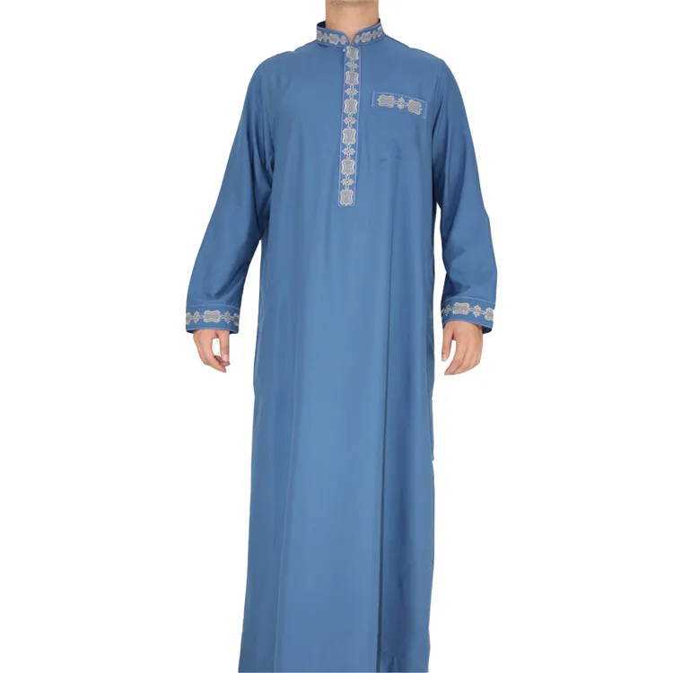 Wholesale Embroidery Muslim Men Abaya Clothing Online