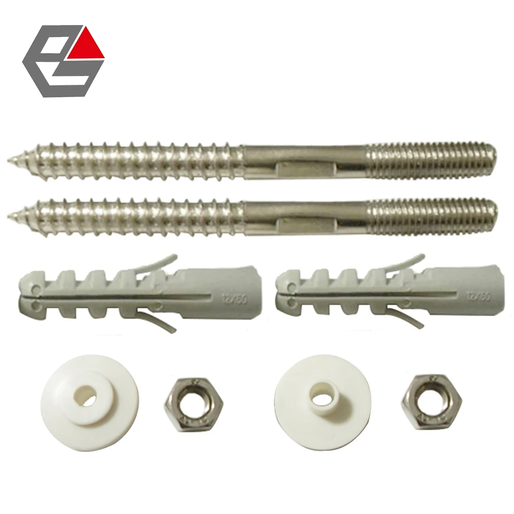 Carbon Steel Wash Basin Screw 8pcs Set - Durable & Versatile