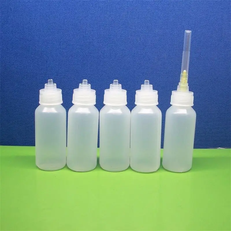 30ml LDPE Luer Lock Needle Twist Cap Bottle - Ideal for Liquid Soap
