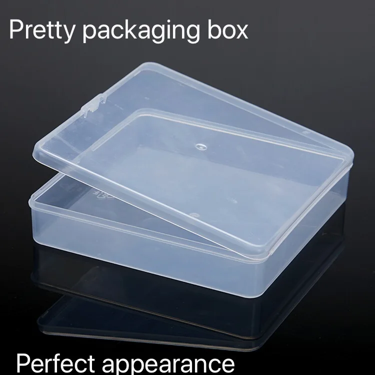 Eco-friendly Square Plastic Box - Perfect for Gift & Craft