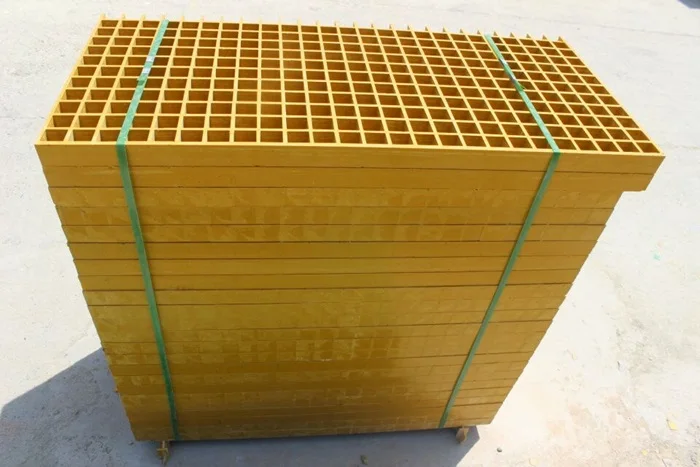 Frp Grid Mesh/ Fiberglass Pedestrian Grating / Frp Walkway Grating ...