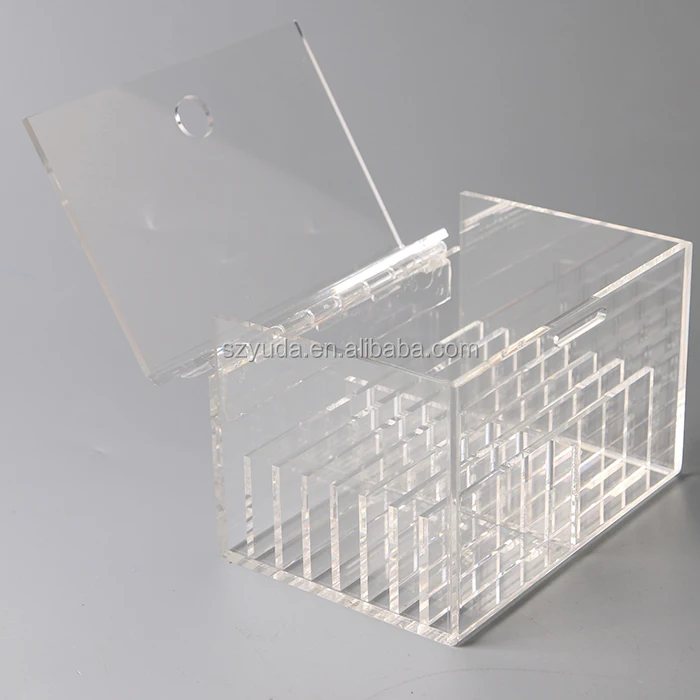 Clear Top Acrylic Lighted Display Case Custom Made Acrylic Collection ...