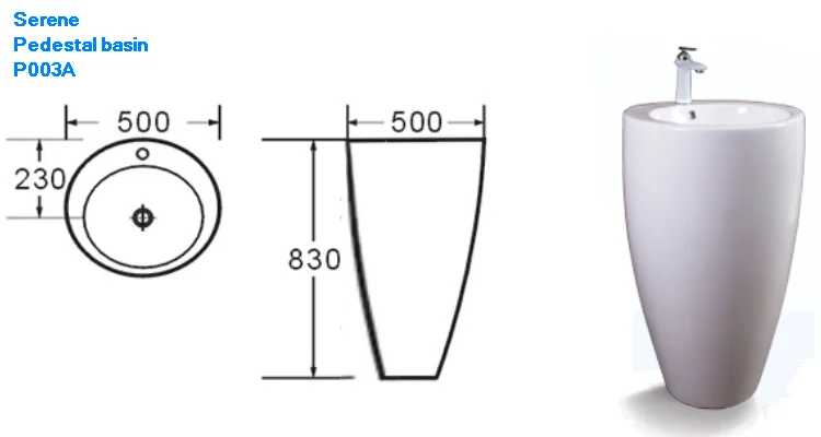 Serene Ceramic Sinks - Durable, Stylish, and Easy to Clean