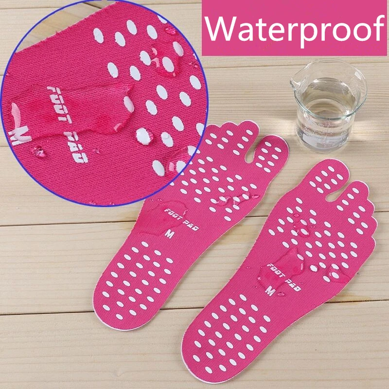 ZRWF01 Barefoot Soles Stick Feet Pads Foot Adhesive Pad Nakefit ...