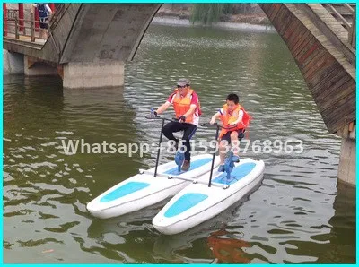 2016 Ho T Sale2 Passenger Frp Paddle Water Bike/ Pedal Bicycle With ...