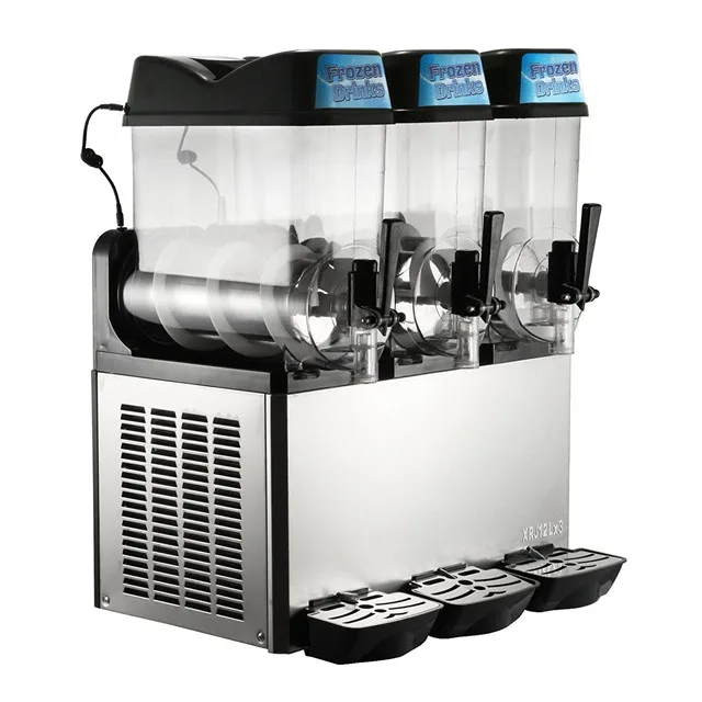3 Flavours Slushie Machine XRJ12LX3 - Enjoy Refreshing Drinks