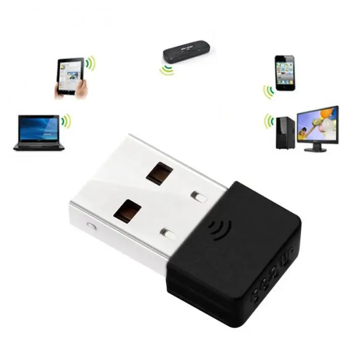 Eastech-mini adaptador usb wifi, alta calidad, 150Mbps, RTL8188cus ...
