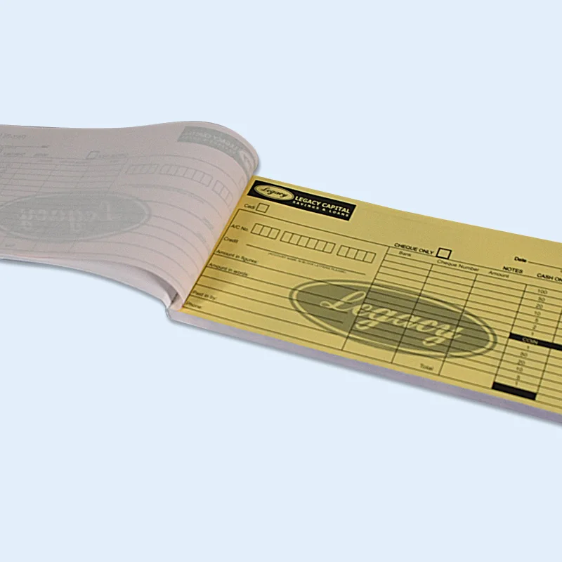 Customized Three-part NCR Guest Checks Carbonless Check Bill, Bank ...