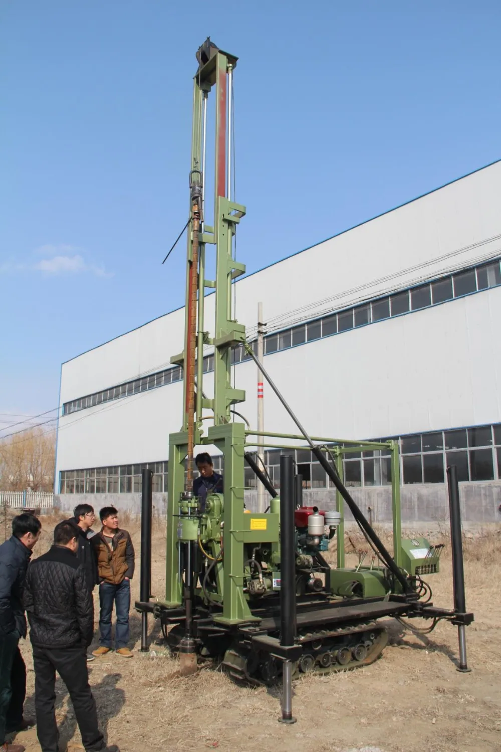 Mobile Geotechnical Geotechnics Exploration 150m Soil Testing Drilling ...