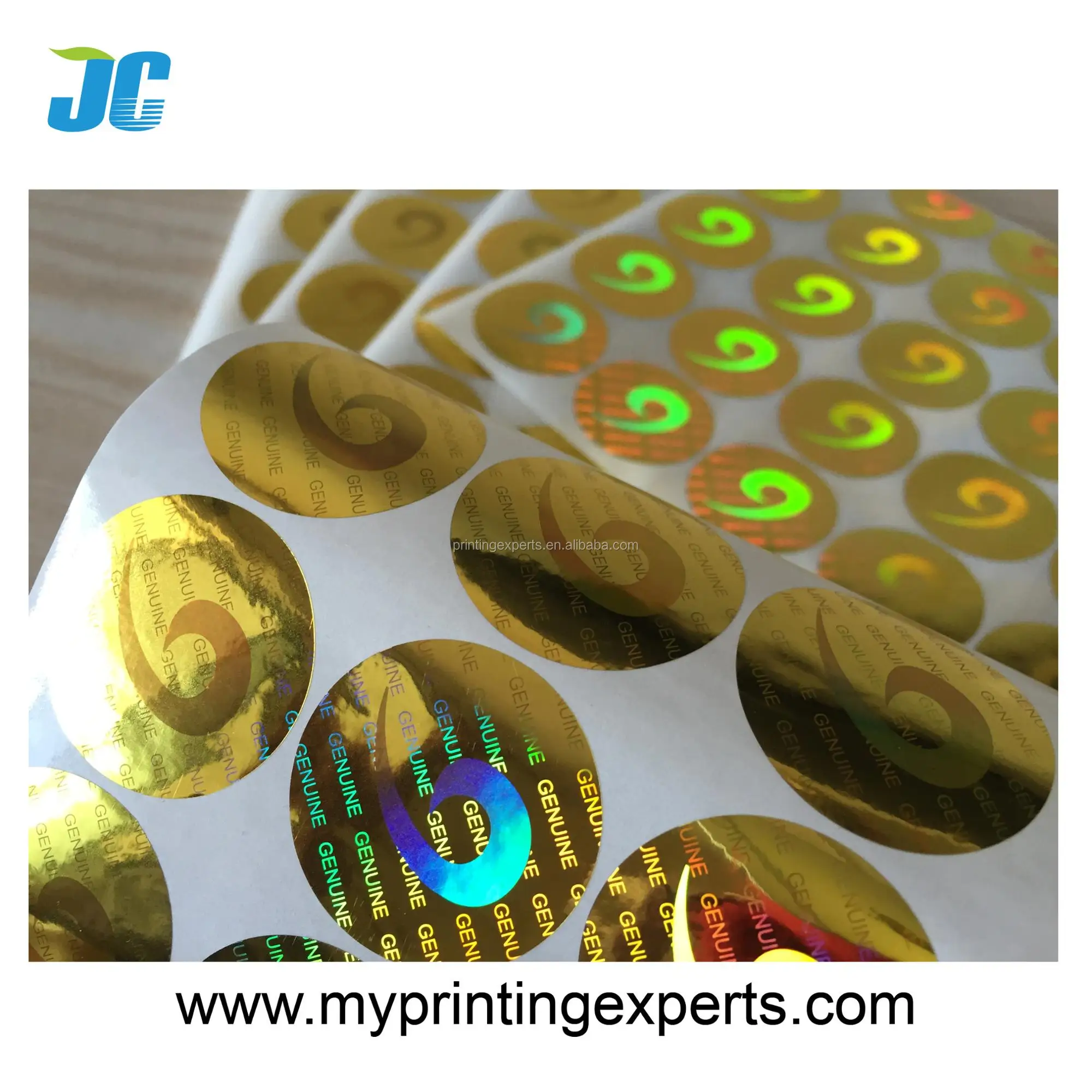 Hologram Sticker for Snapback Hats - Customizable & Secure