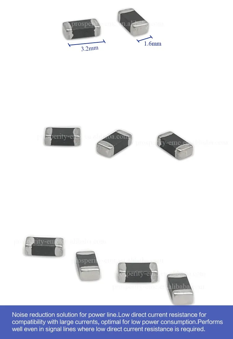 Electronic Passive Component Multilayer Smd Ferrite Bead Inductor For ...