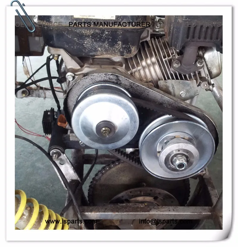 Racing Cart Reverse Gearbox with 3/4" Torque Converter Kit 10T #41 420