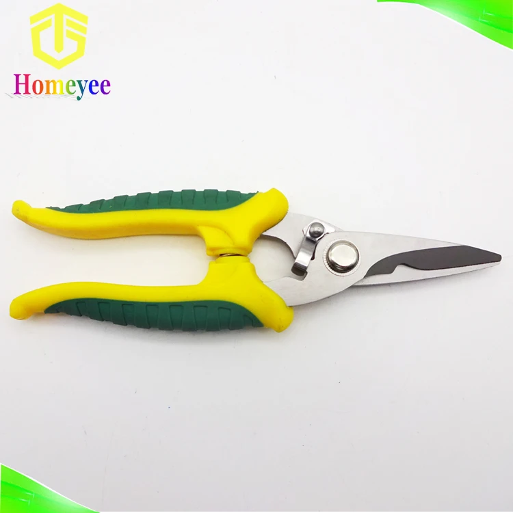 Professional Electrician Cable Wire Cutting Scissors With Spring - Buy ...