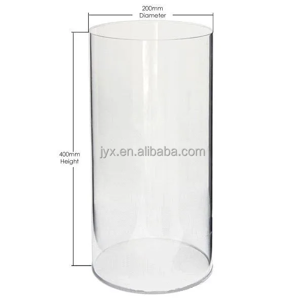 Plexiglás transparente cilindro, cilindro de acrilico transparente ...