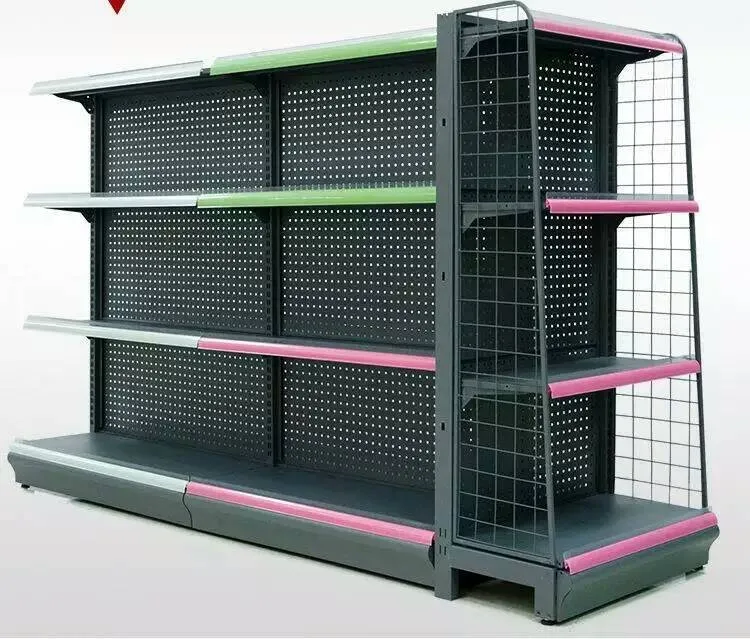 Commercial Liquor Department Metal Retail Store Shelving Store Shelves