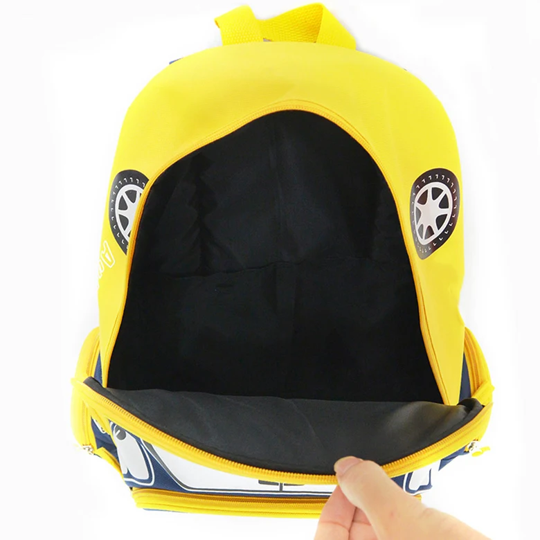 Kids 3d Car-shaped Backpack Bag Boys School Bag For Kindergarten - Buy ...