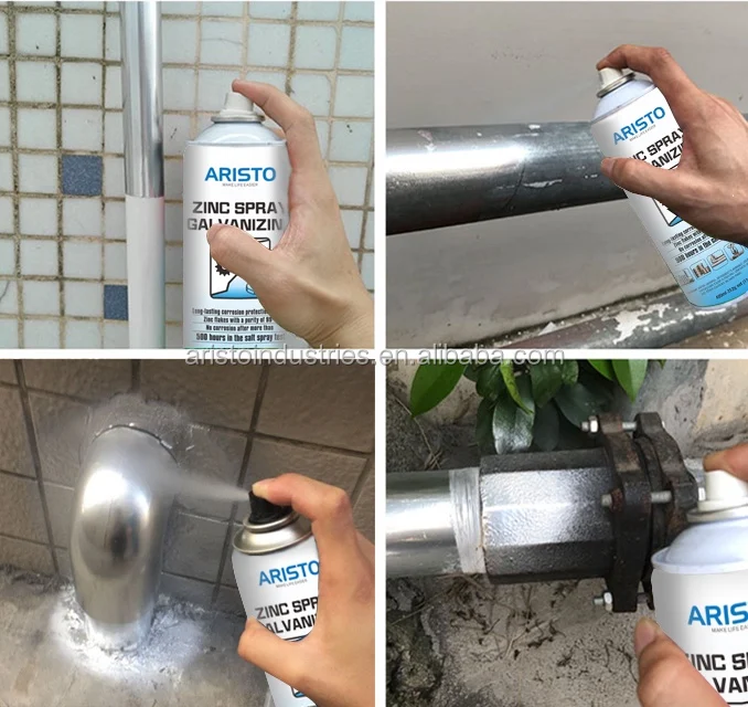 Zinc Galvanizing Spray Paint - Durable & Versatile Protection
