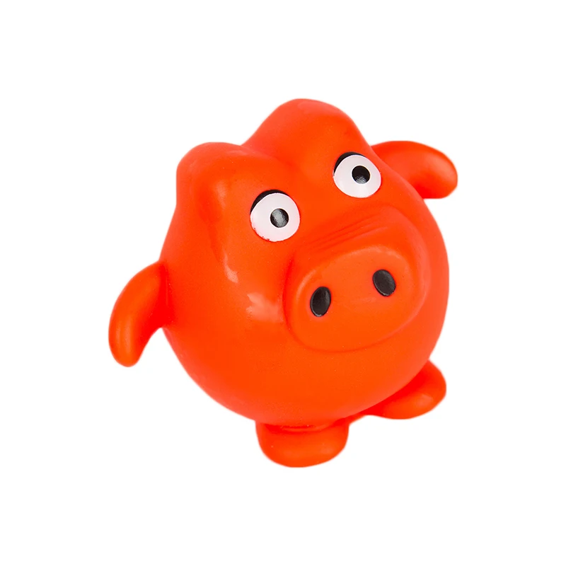 Vinyl Pet Wild Pink Pig Dog Toy Squeaky Dog Toy Rubber Dog Treat ...