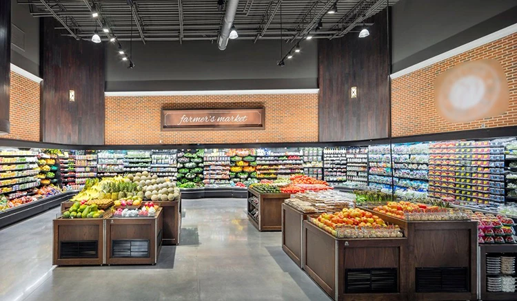 Wholesale Grocery Store Interior Design - Customized Supplies