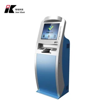 China Kiosk Manufacturer Coin Bill Kiosk / Coin Operated Ticket Machine ...